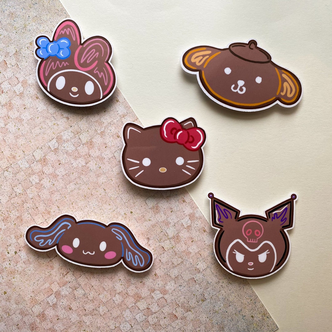 Sanrio Gingerbread Cookie Stickers - Etsy Canada