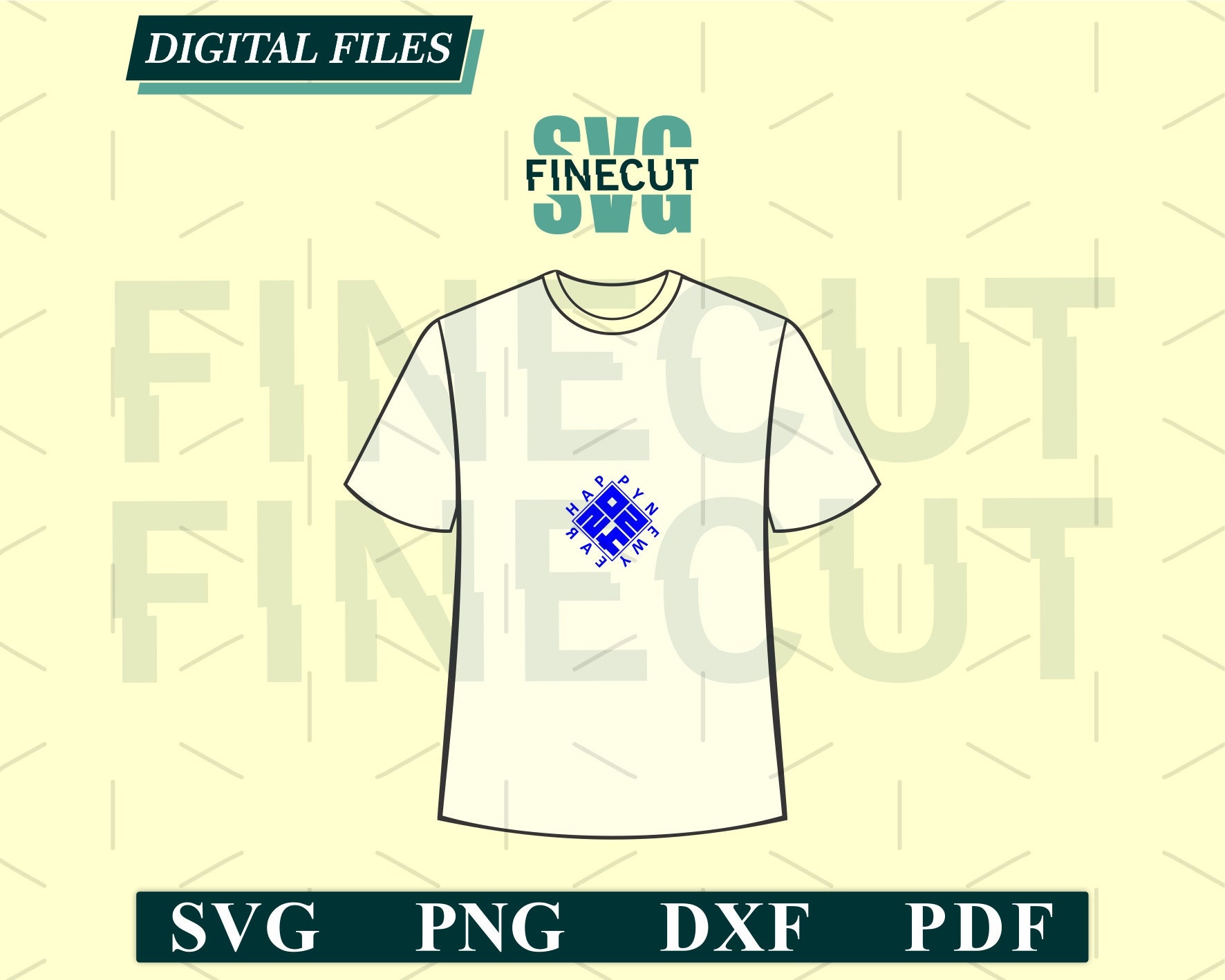 2024 Monogram SVG Set - New Year Digital Download, New Year 2024 Vector ...