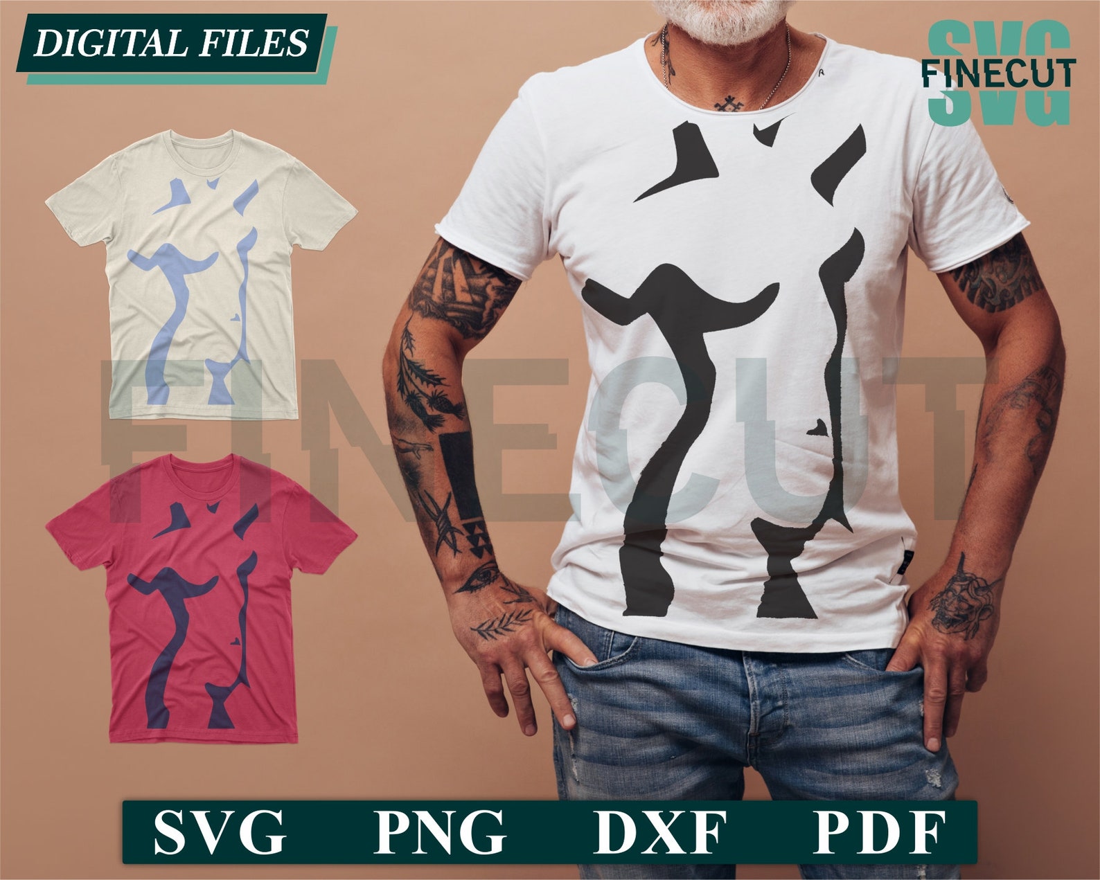 Artists SVG Bundle - Picasso, Michelangelo, Magritte, Kahlo, Munch ...