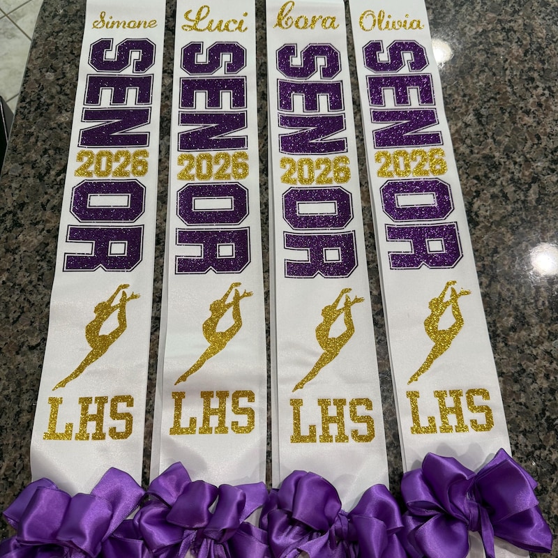 Senior Sash - Etsy