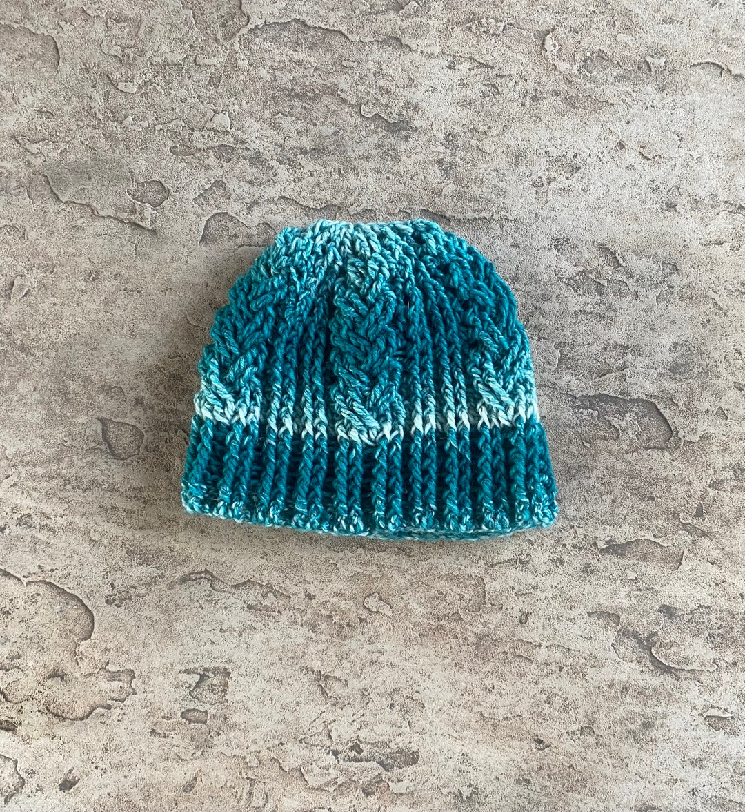Studio Ghibli Haku Inspired Cable Crochet Beanie - Etsy