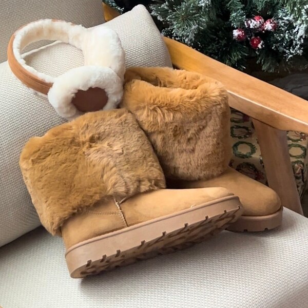 Fold Over Boots - Etsy