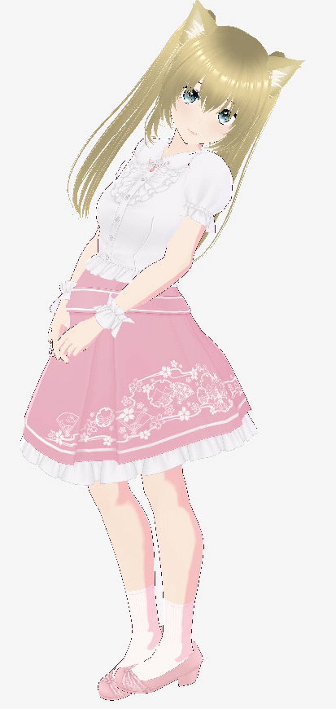 Premade Cat Vtuber Model (3D) - Etsy
