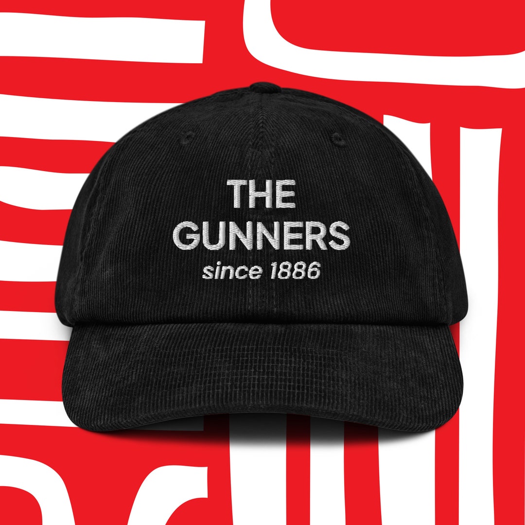Arsenal Corduroy Hat With 'the Gunners' Slogan - Etsy