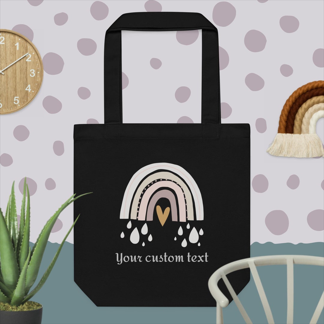 Super Tough Personalised Kids Library Bag With Name Custom Kids Library ...