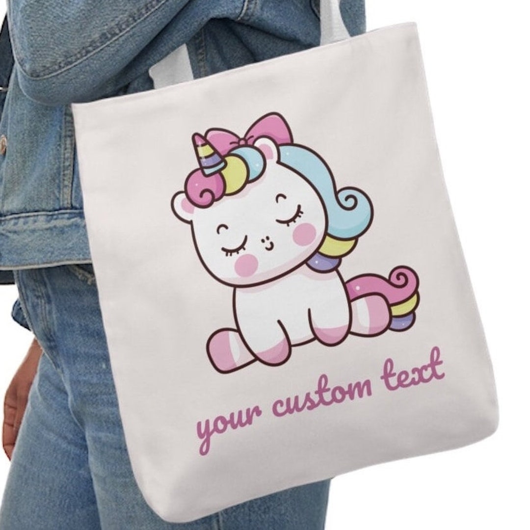 Tough Kids Library Bag With Name Custom Kids Library Bag Personalised ...