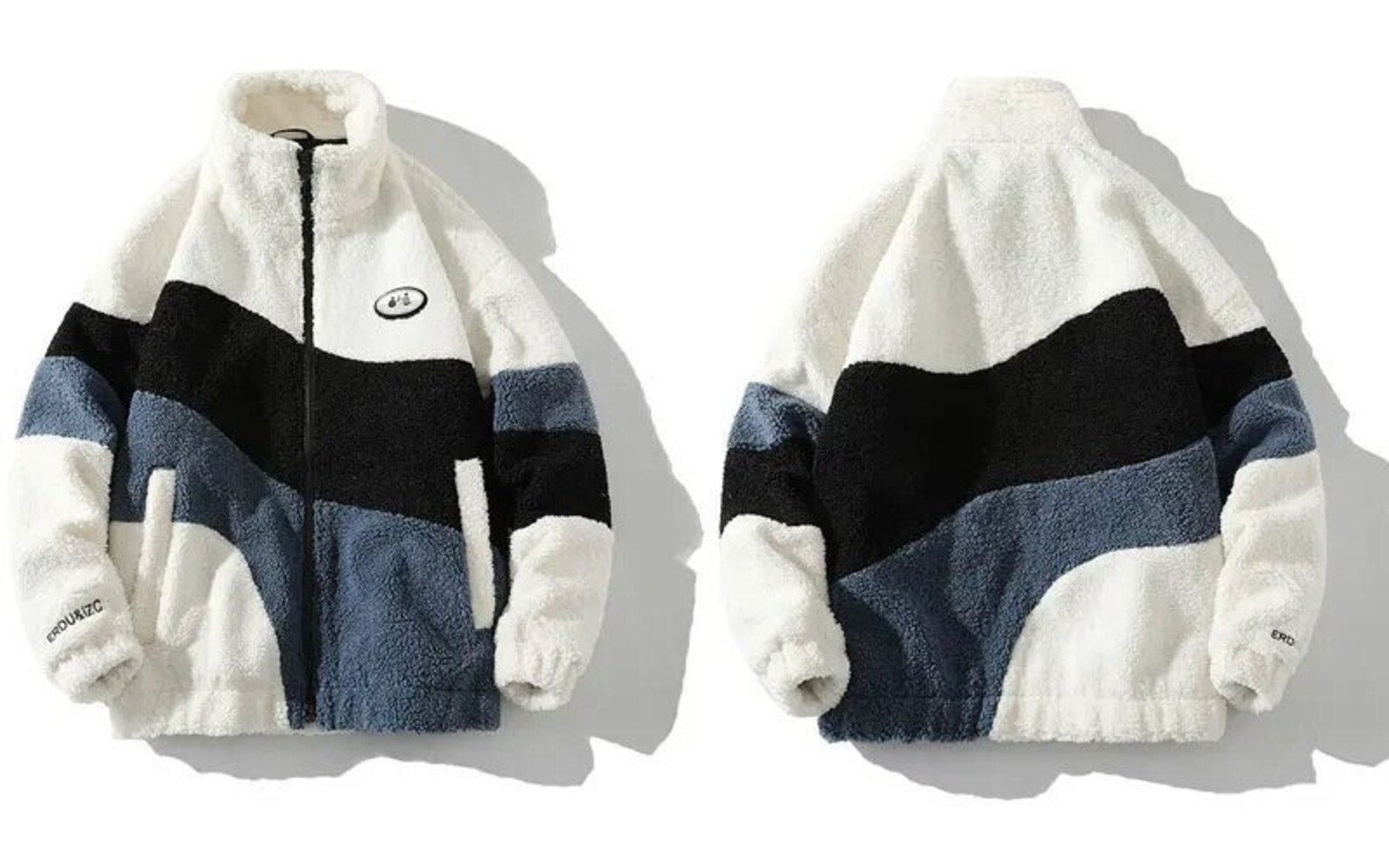 Unisex Fleece Jacket Y2k Clothing - Etsy