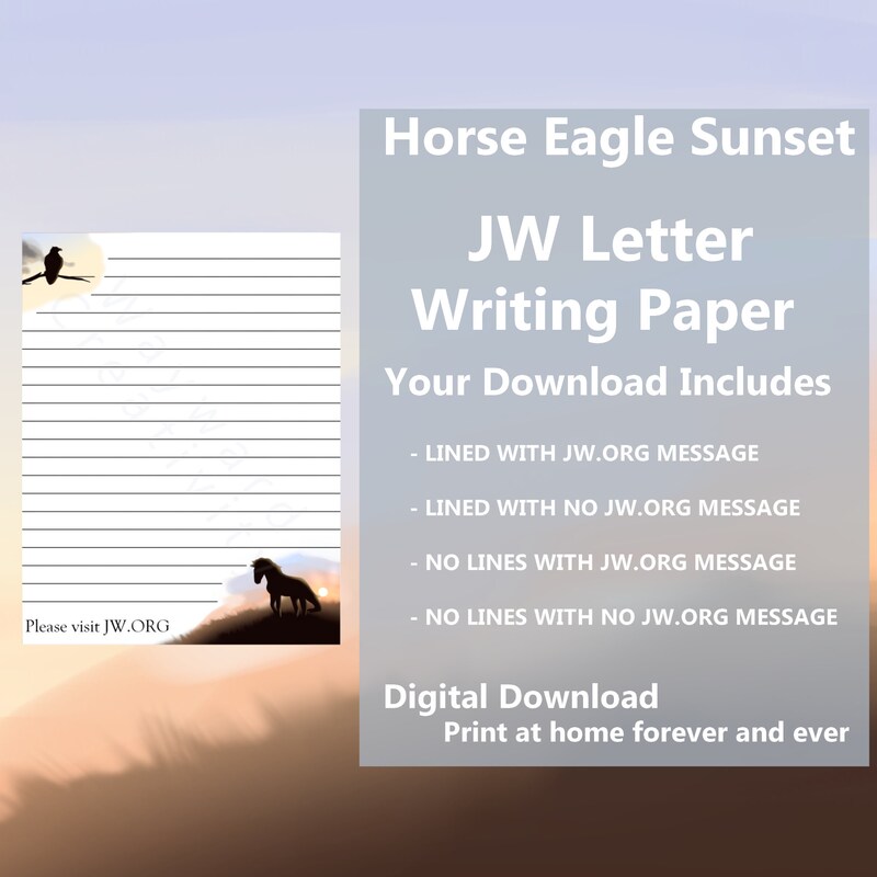 Jw Letter Writing - Etsy