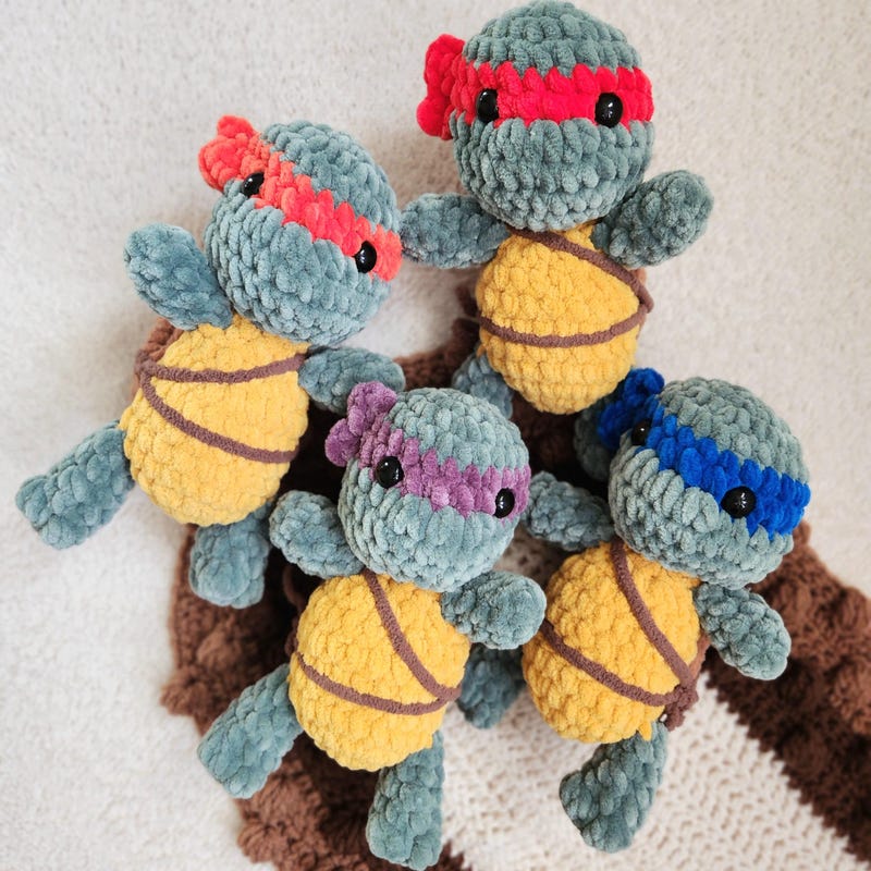 Crochet Ninja Turtle - Etsy