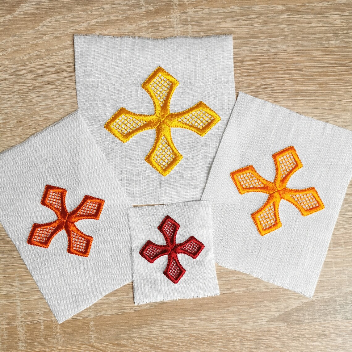 Christian Cross Machine Embroidery Design in 4 Sizes From 2 - Etsy