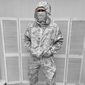 Multicam Alpine White Camouflage Winter Militaria Hunting Airsoft Snow ...