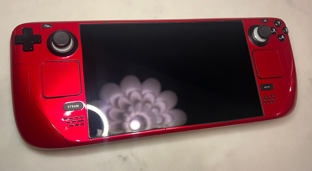 Cherry Red - Steam Deck OLED/LCD Wrap. High Quality Automotive Grade ...
