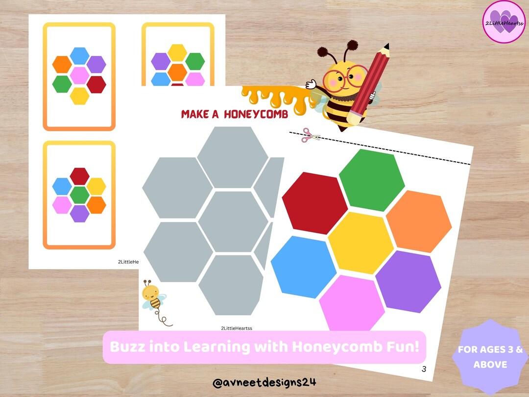 Logical Activity- Make a Honeycomb Activity - Etsy