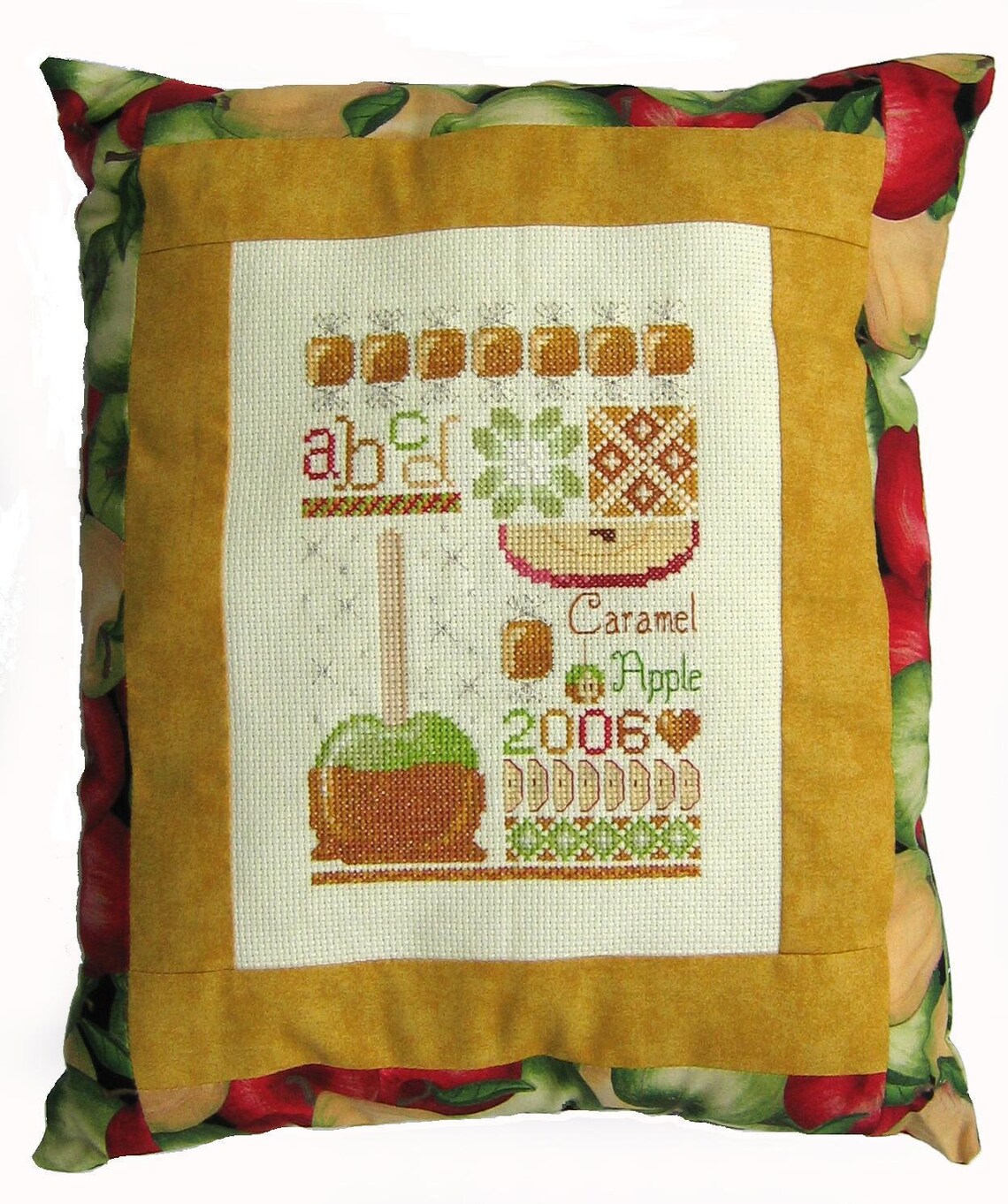 Caramel Apple Sampler Chart Cross Stitch - Etsy