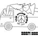6 GROOVY Christmas Coloring Pages - Etsy