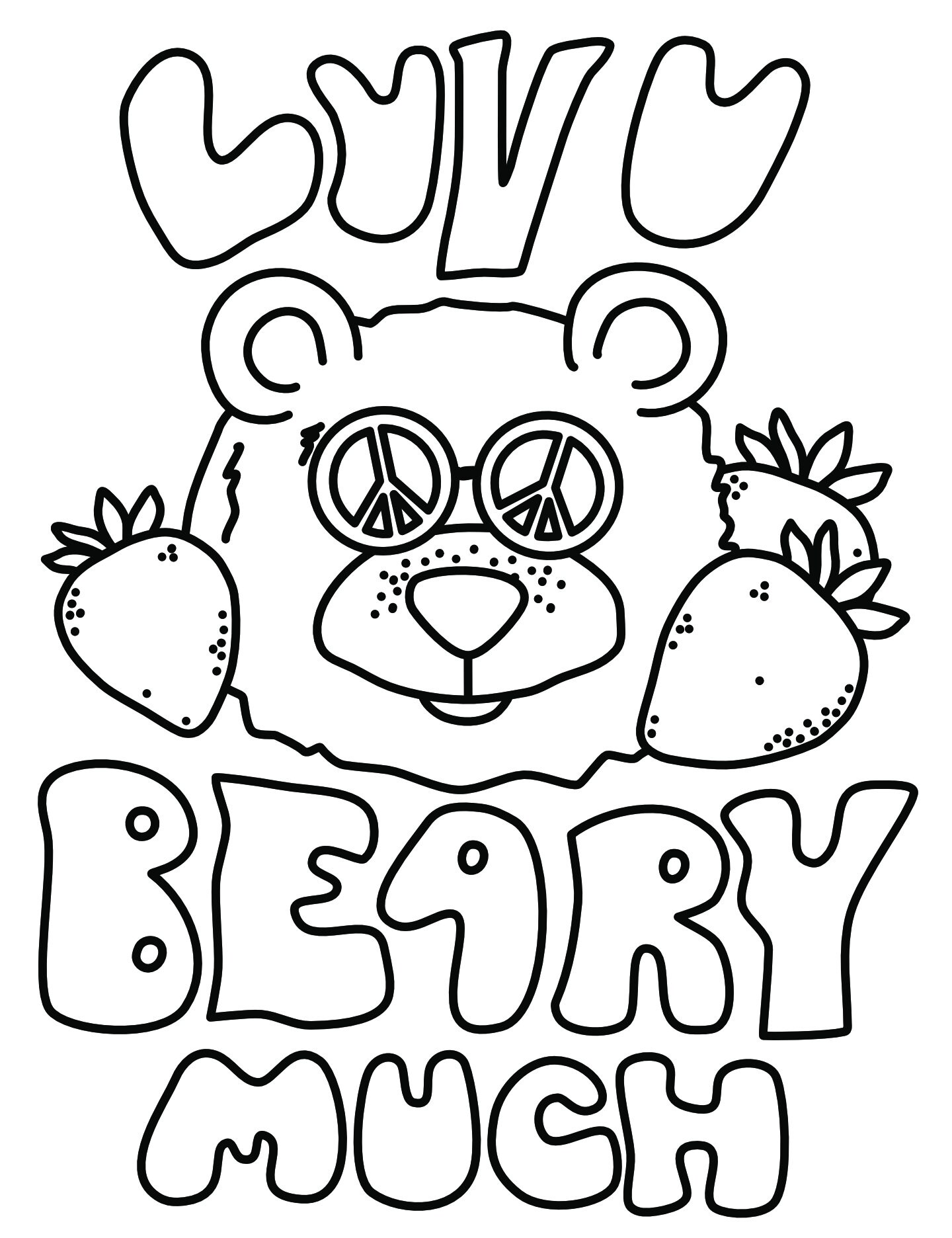 7 GROOVY VALENTINE’S Day Coloring Pages - Etsy
