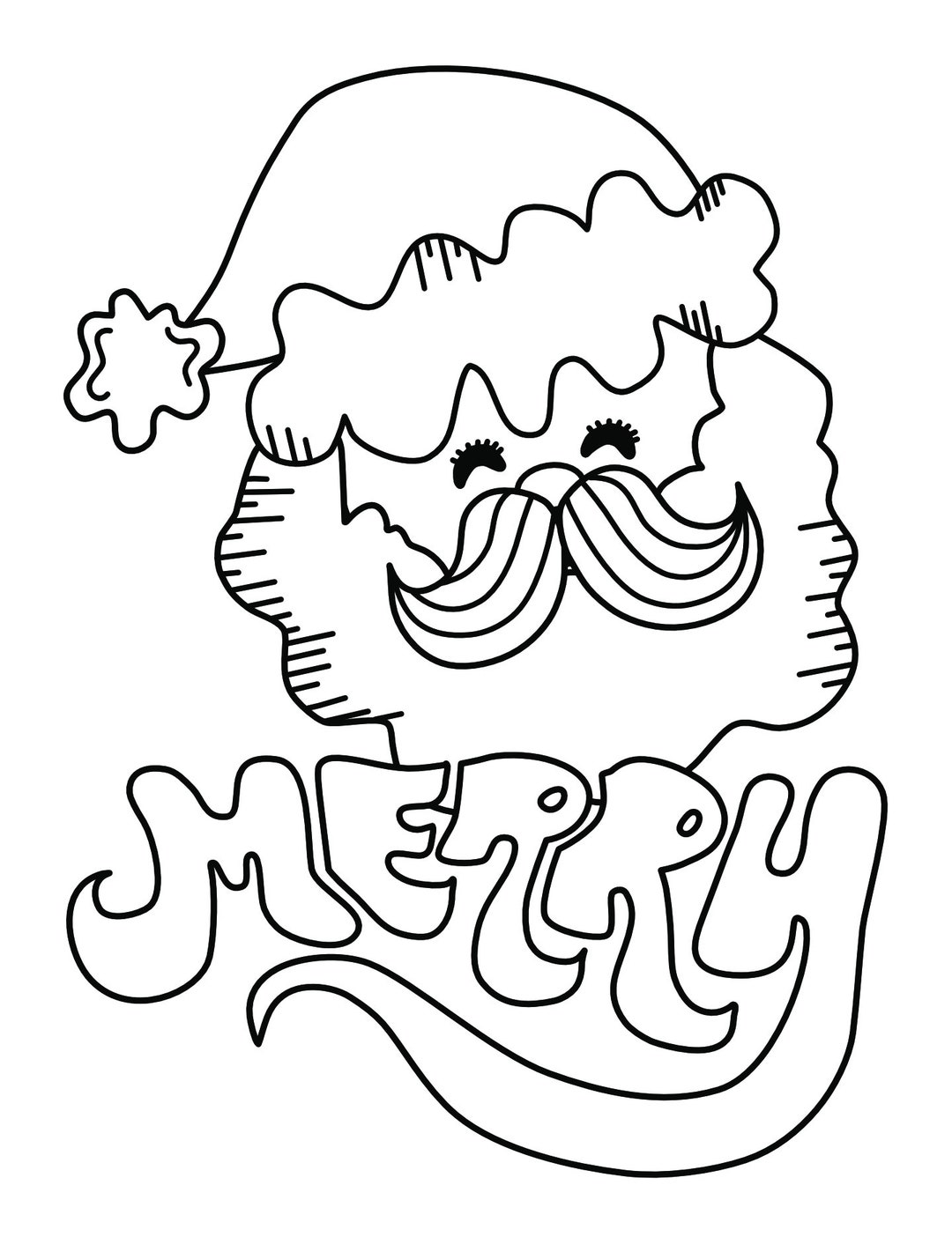 12 Christmas Coloring Pages - Etsy