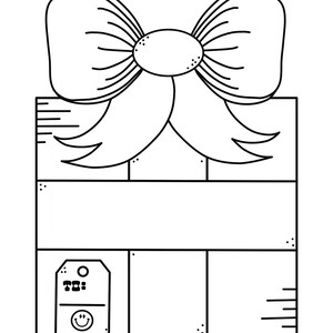 12 Christmas Coloring Pages - Etsy