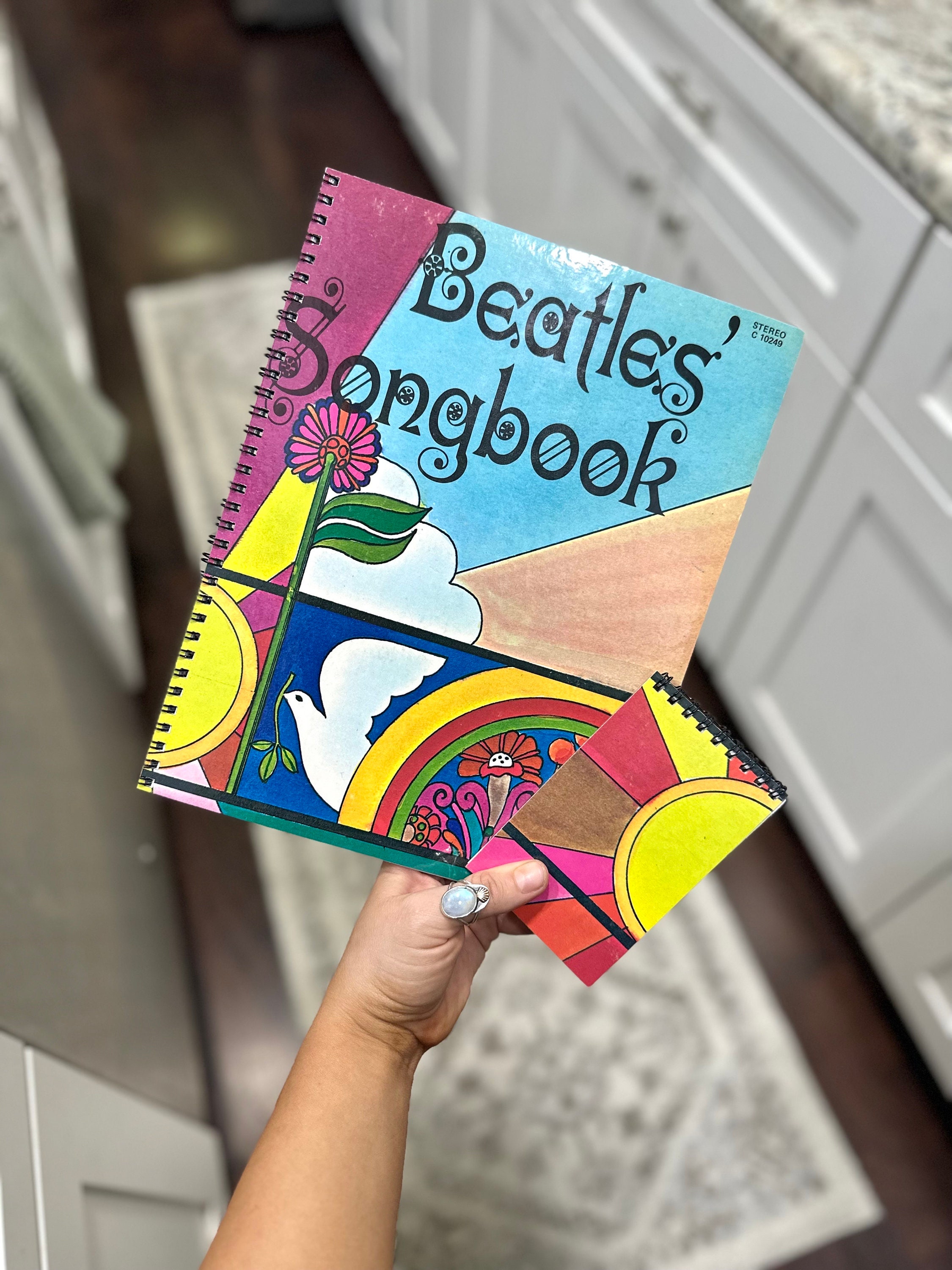 Vinyl Record Cover Notebook Beatles Songbook - Etsy