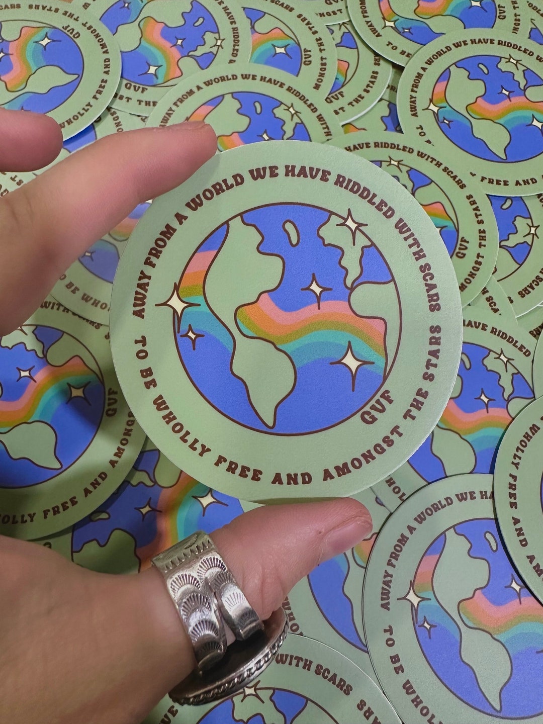 Greta Van Fleet “trip the Light Fantastic” Lyric Sticker - Etsy