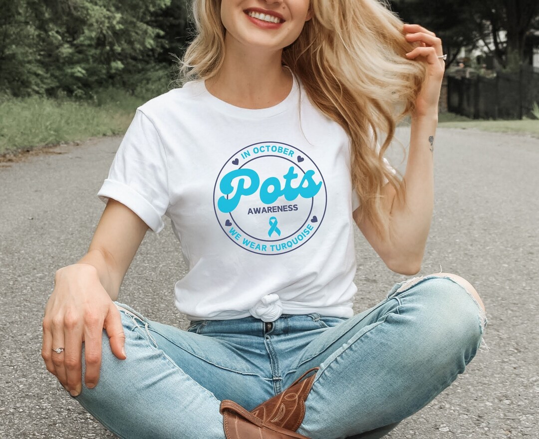 POTS Awareness Shirt, POTS Syndrome T-shirt, October Awareness Month ...