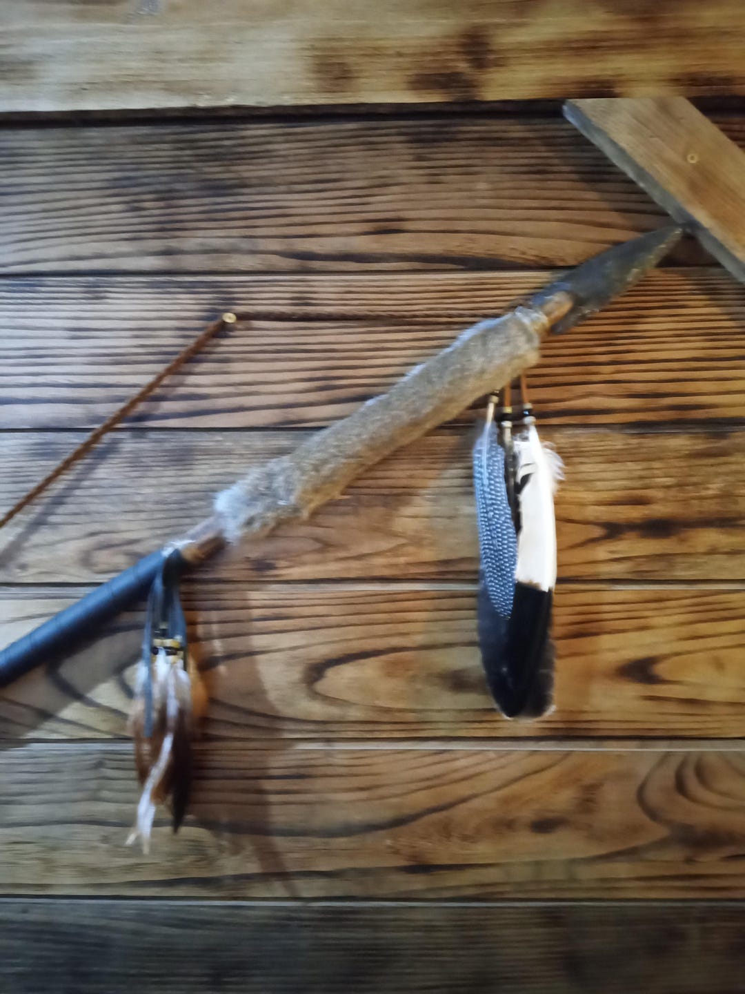Decorative Stone Agate Warrior Junior Spear/lance With Hardwood Handle ...