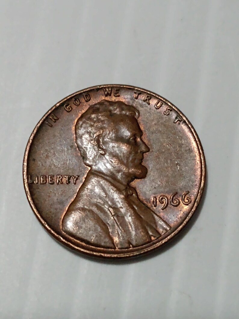 Collectable 1966 No Mint Mark Lincoln Penny Rare Coin Collection - Etsy