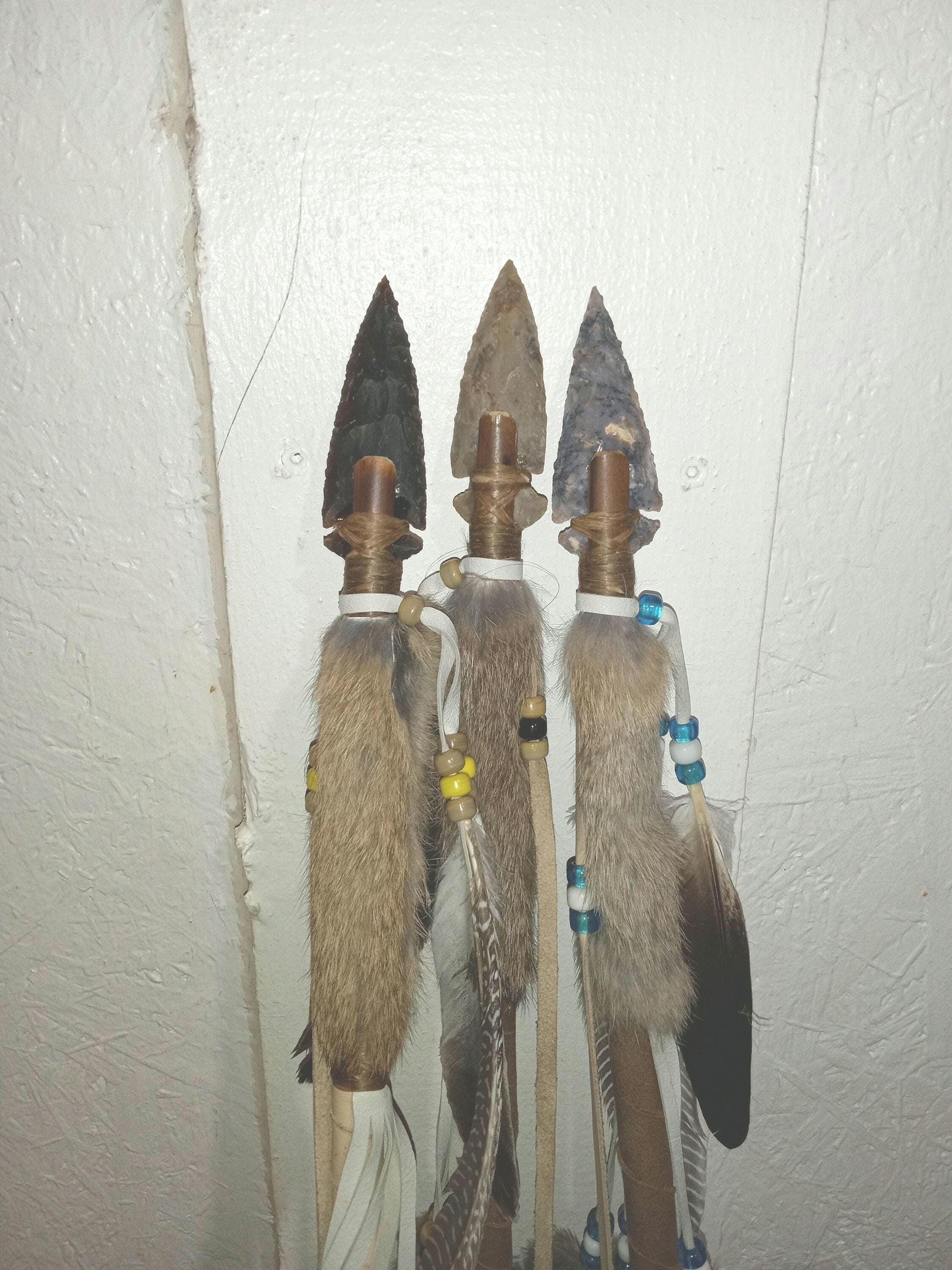 Decorative Mini Spear With Agate Point Wall Hanging Home Decor - Etsy