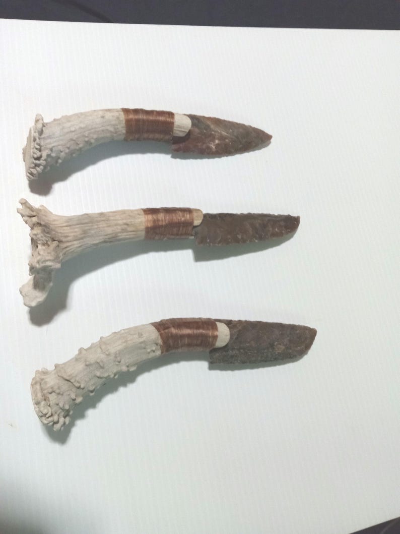 Antler Agate Knife - Etsy