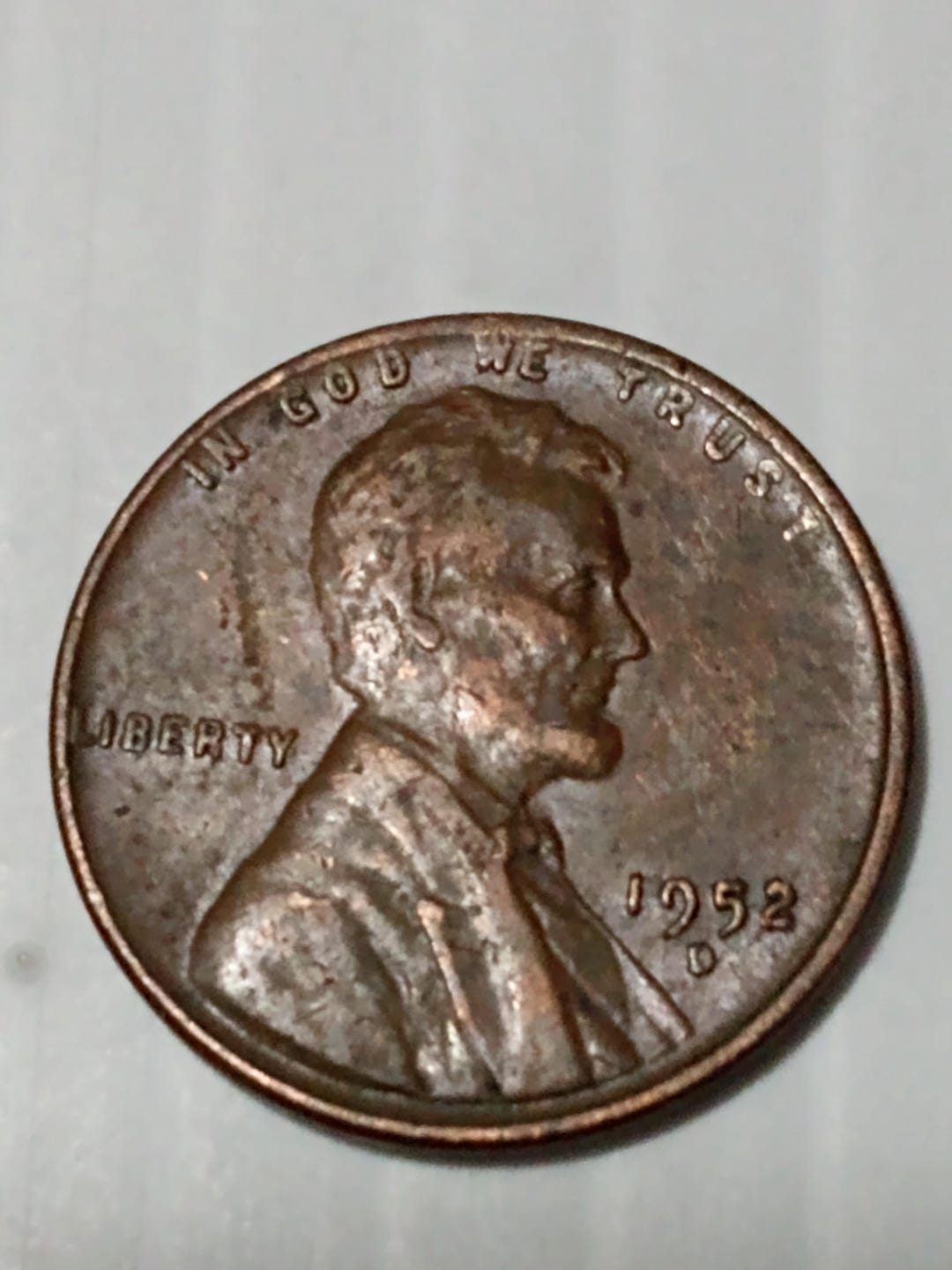 Collectable 1952 D Mint Mark Lincoln Wheat Penny Rare Coin Collection ...