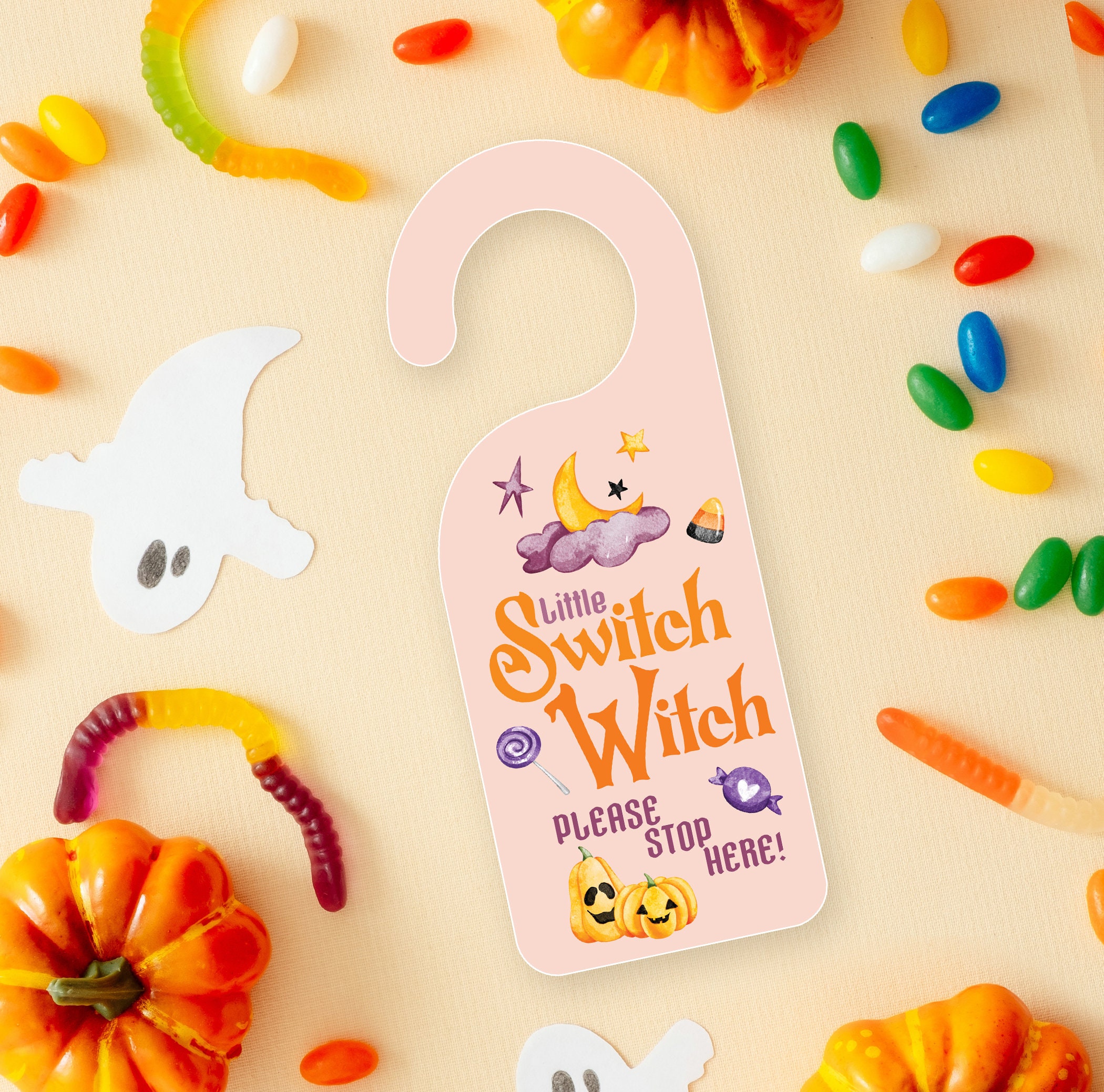 The Little Switch Witch Digital Printable Letter and Hang Tag - Etsy