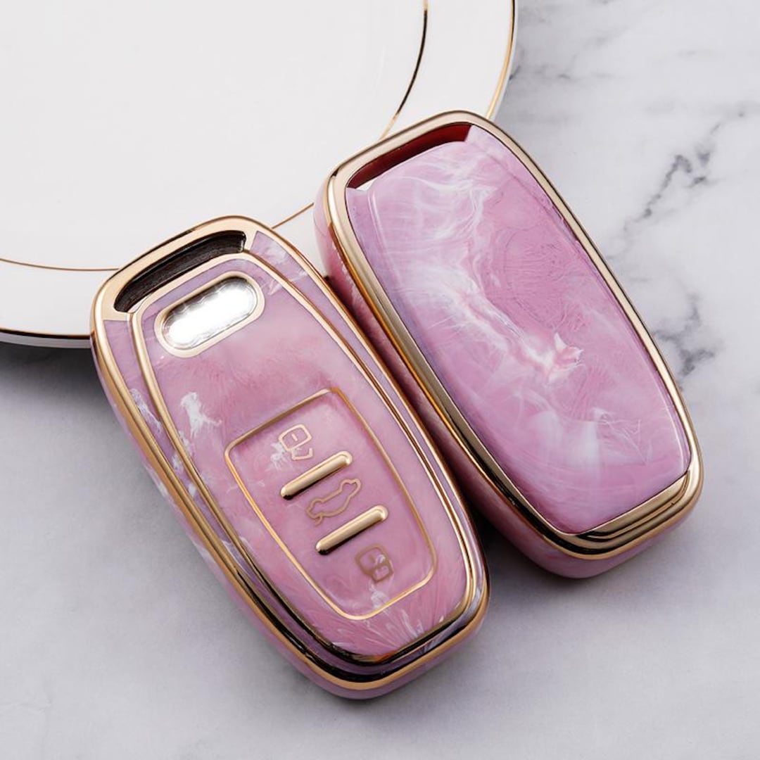 Marble TPU Key Audl Coverkey Fob Cover Keyless Key Fob Shell Fit for ...