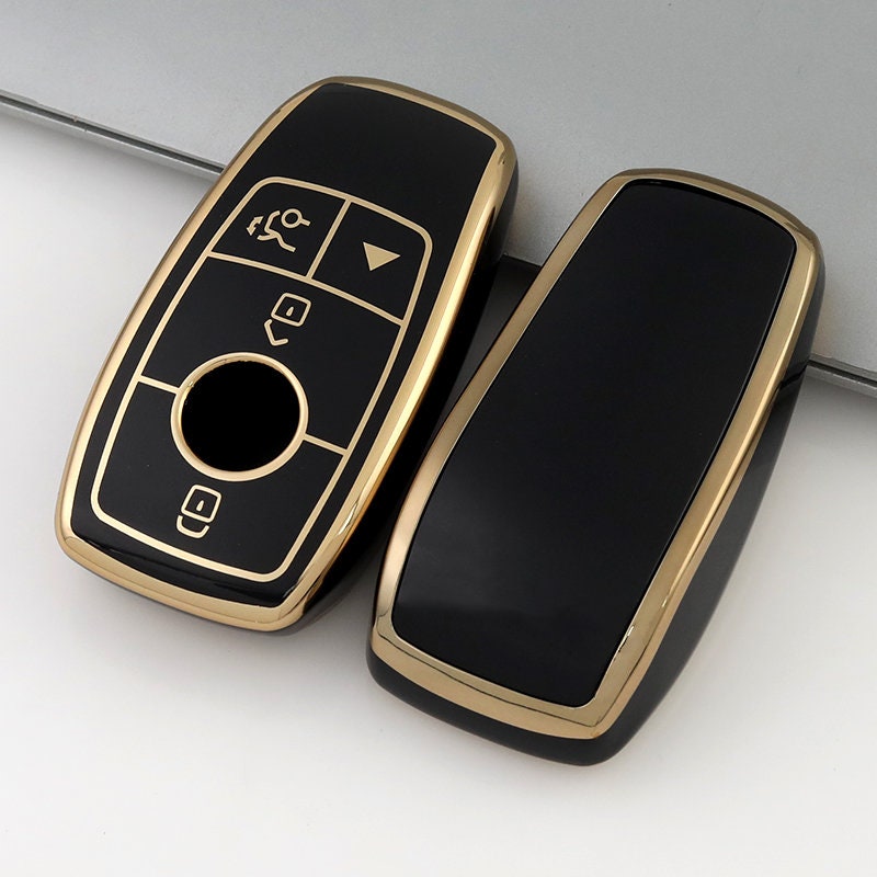 Mercedes Benz Gold Series Key Coverkey Fob Cover Keyless Key Fob Shell ...