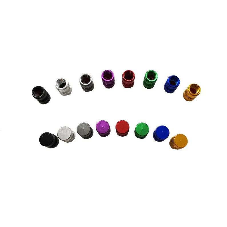 Anodized Aluminum Tire Valve Stem Caps (4-pcs/pack) - Etsy