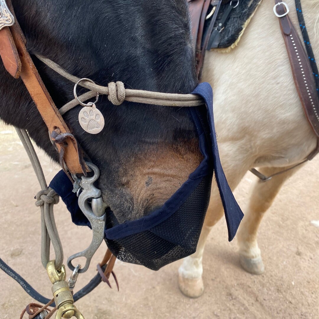 Horse No-graze Muzzle: Pony, Mule, and Equine Sizes - Etsy