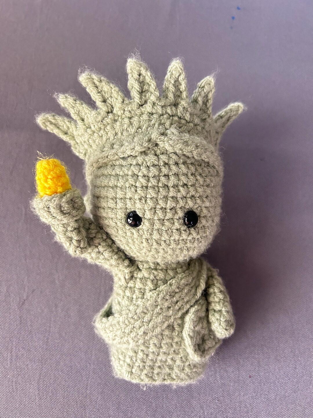 Crochet Amigurumi Statue of Liberty - Etsy