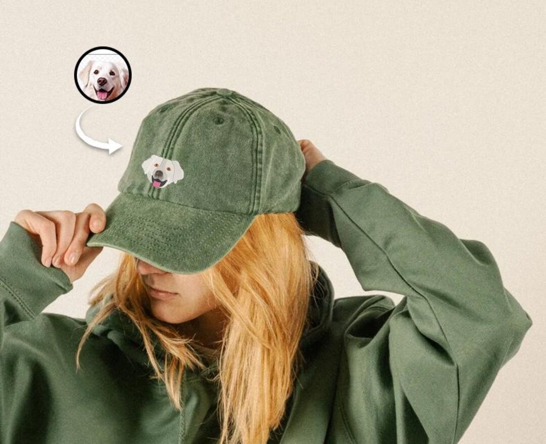 Personalized Baseball Cap for Dog, Custom Embroidered Pet Lover ...