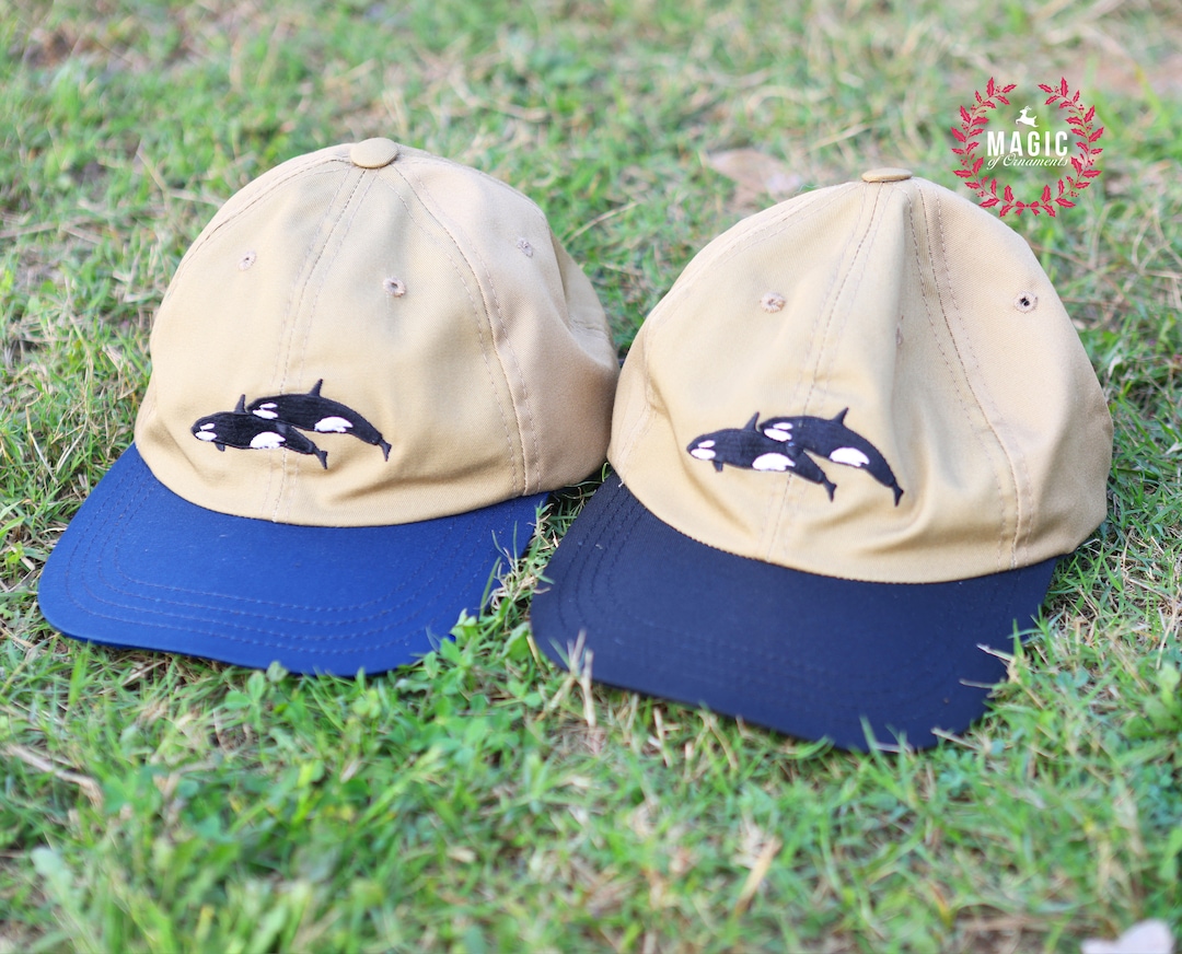 Orca Whale Wildlife Snapback Caps, Embroidered Killer Orca Whale ...