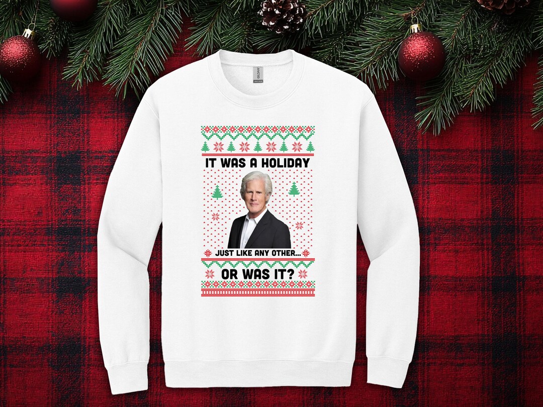 True Crime Christmas Sweater, True Crime Ugly Christmas Sweater Party ...