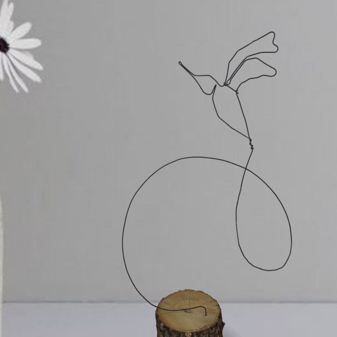 Humming Bird, Wire Art, Abstract Art, Home Decor, Bird Sculpture, Gifts ...