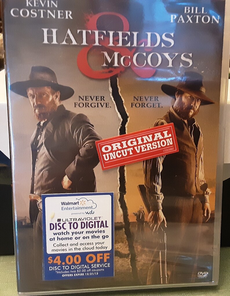 Hatfields and Mccoys Original DVD Movie Uncut Version New Factory ...