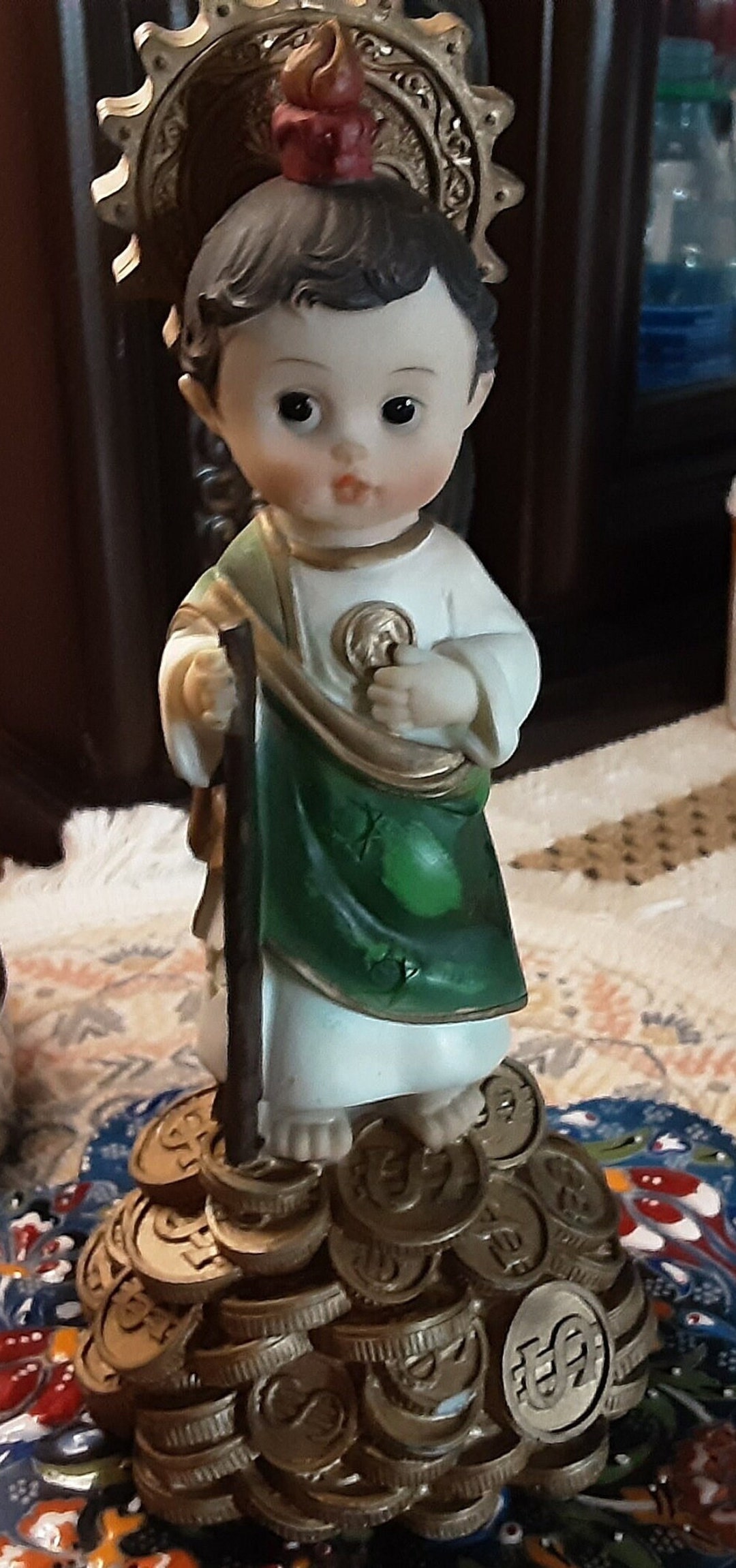 8 Inch Baby Face Statue of Saint Jude. - Etsy