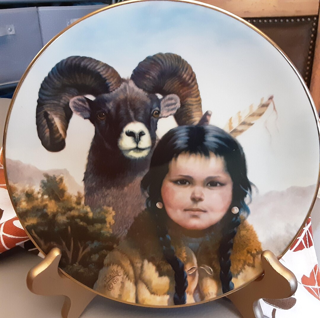 Perillo Pride Collector Plate Native American Indian Noble Companions ...