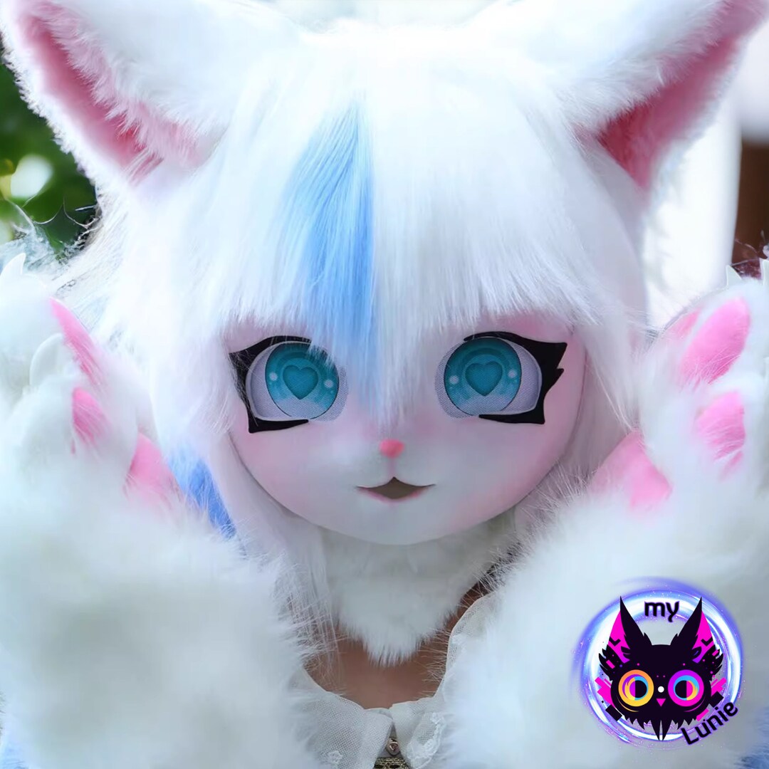 Affordable Fursuit Head: Kigu Cute Kawaii Furry Head Kigrumi - Etsy