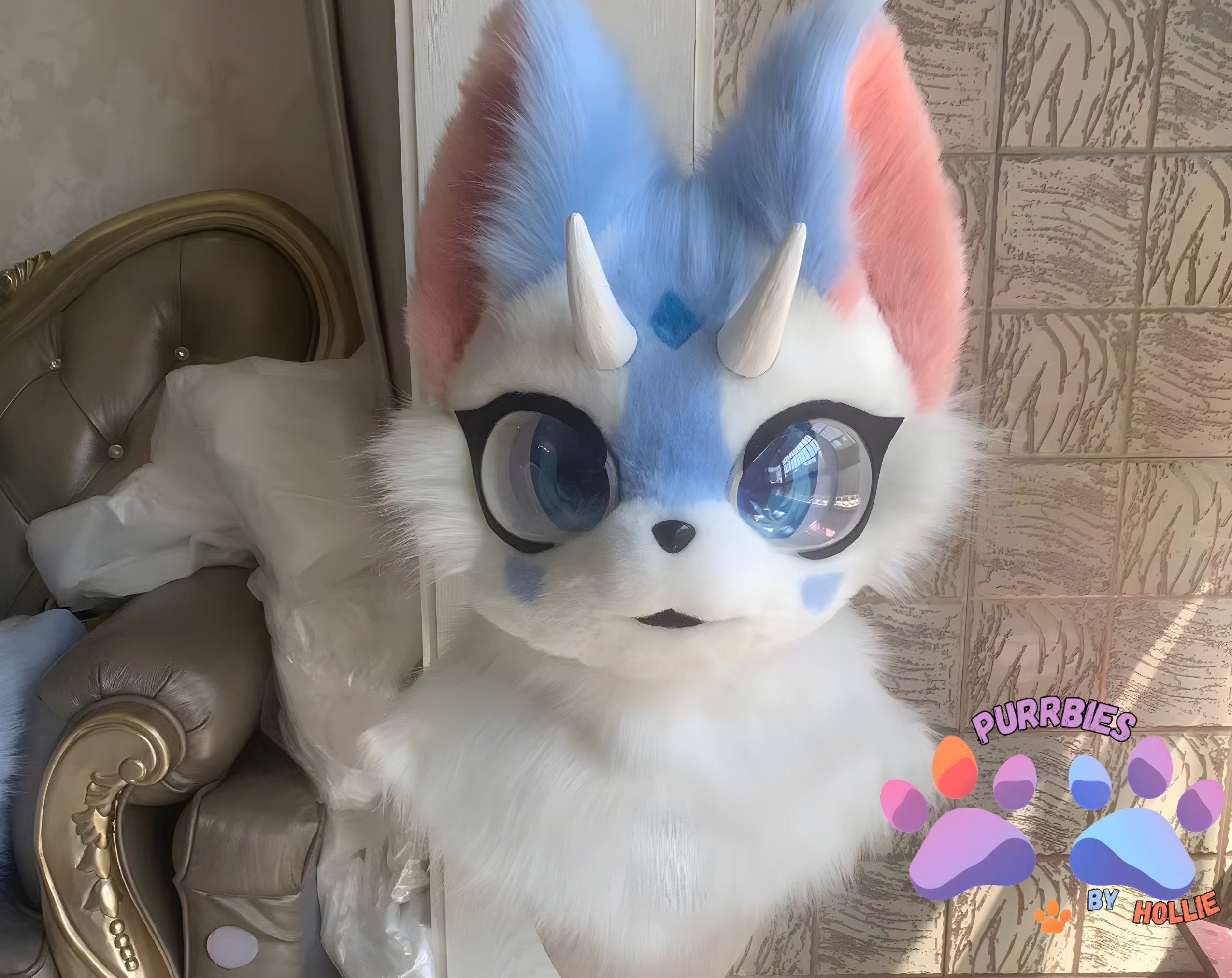 Japanese Fursuit Head Base: Cute Kawaii Fox Feline Fursuit - Etsy Canada