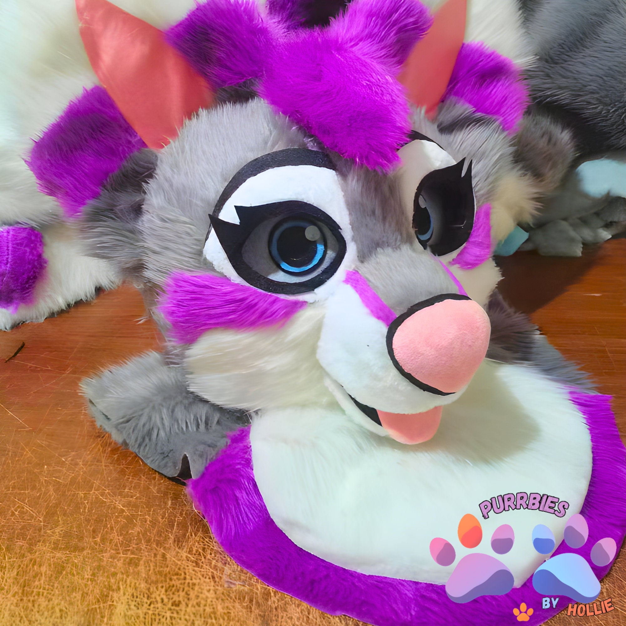 Purple Fox Fursuit: Full Body Fursuit Cosplay Unique Gift for - Etsy UK