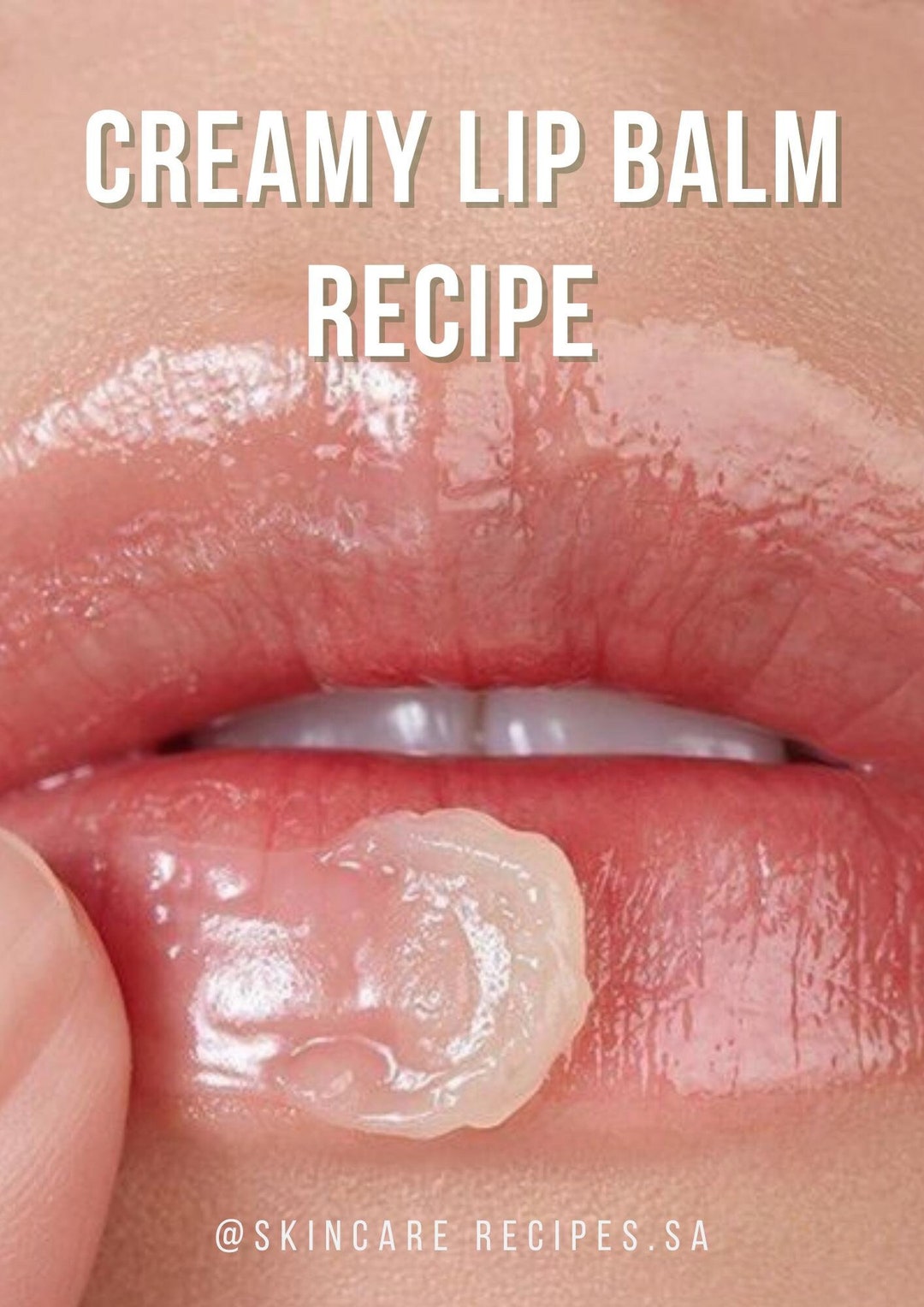 Creamy Lip Balm Recipe / Creamy Lip Balm Formulation DIY Skincare ...