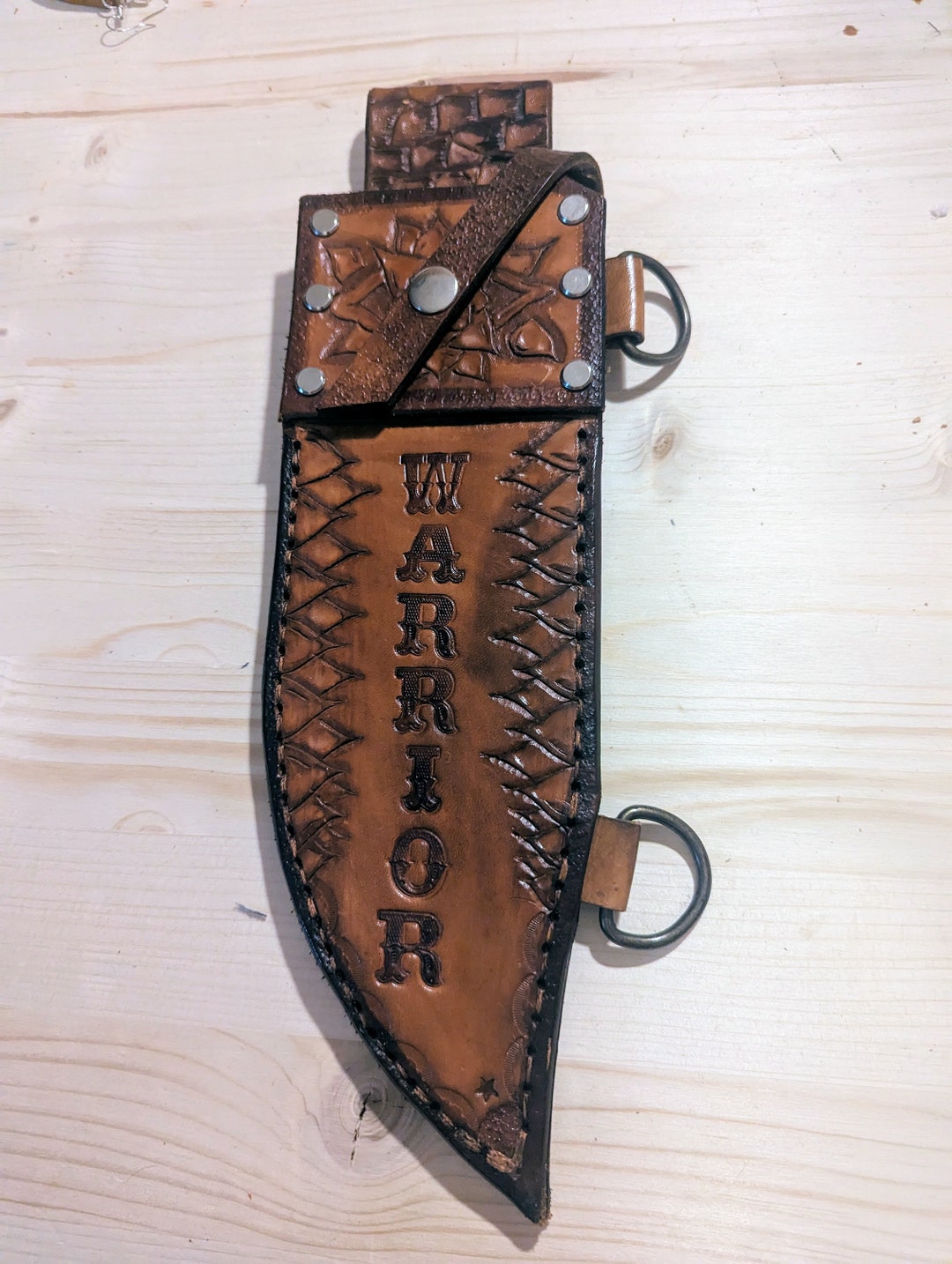 Leather Sheath Bowie Knife - Etsy