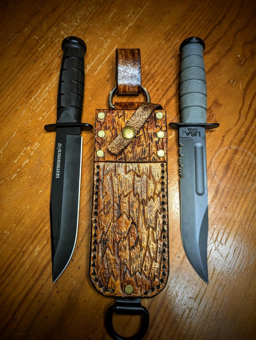 Leather Sheath for Kabar - Etsy