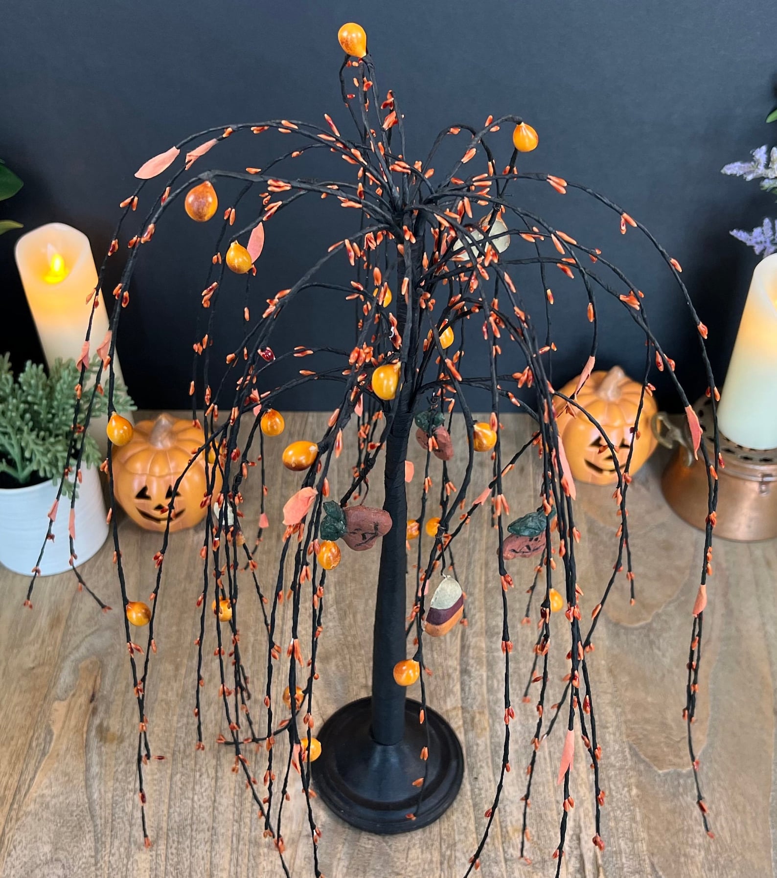 Halloween Weeping Willow Tree - Etsy